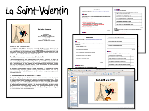 Saint-Valentin- Activities