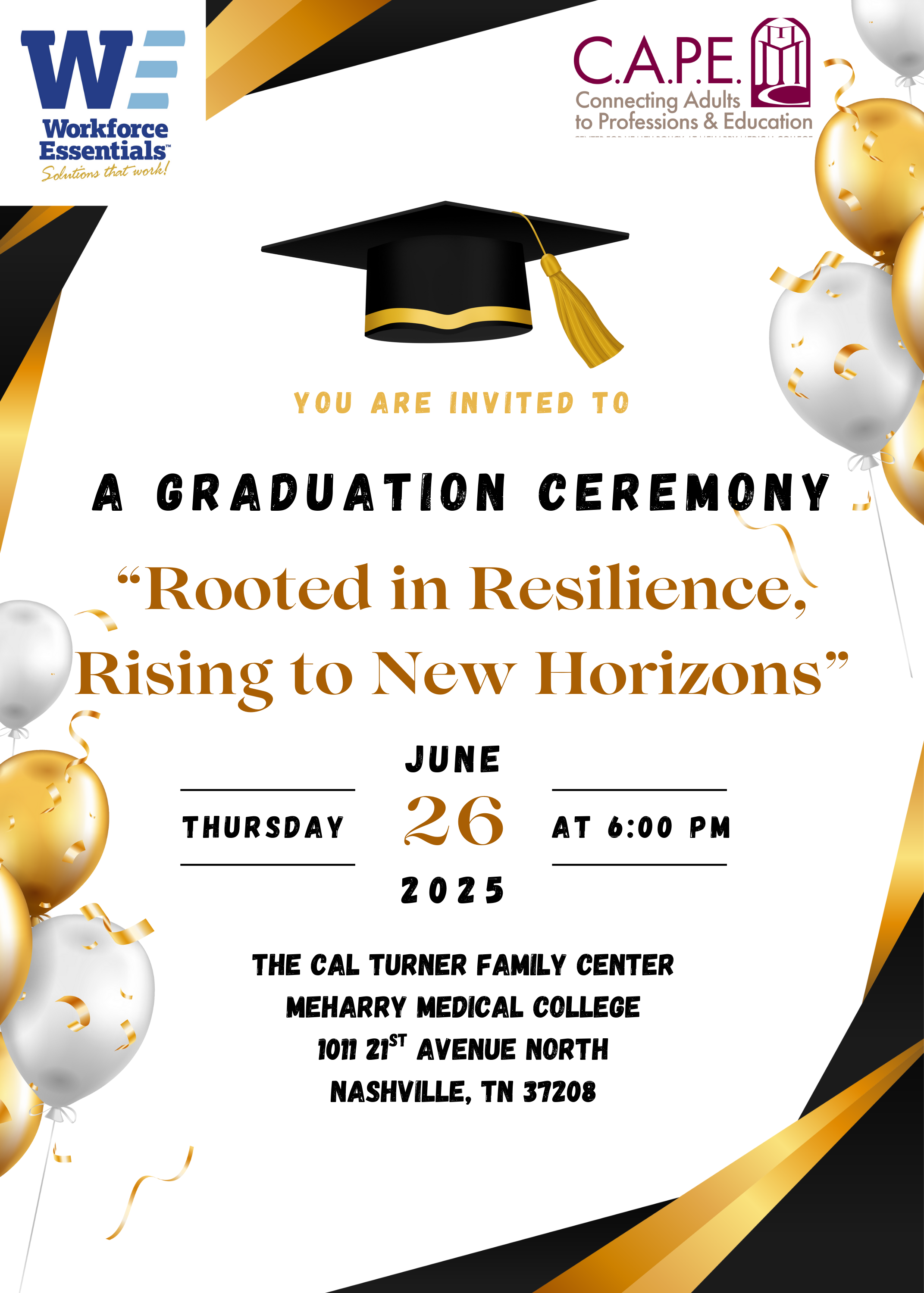 Rooted in Resilience, Rising to New Horizons Graduation Ceremony | My Site