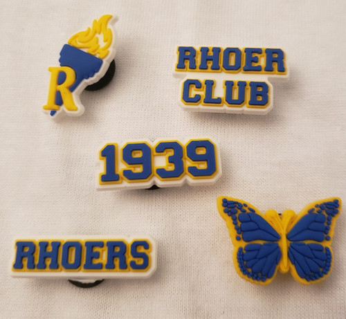 Rhoer Club Croc Charms | DJMORGANSGEAR