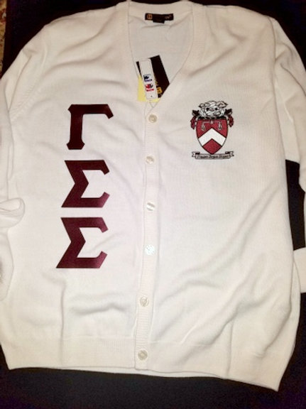 Gamma Sigma Sigma Cardigan Sweater | DJMORGANSGEAR