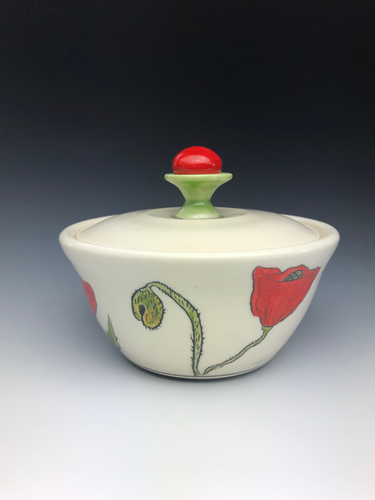 Poppy Jar | KGCeramics