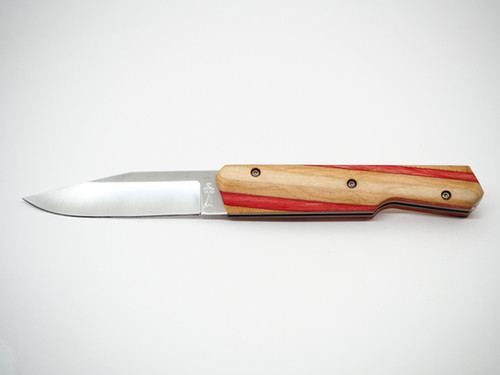 Le P'tit Skateur - Wood & Red | Coutellerie l'Initié