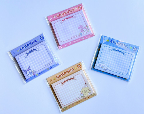 Sticky Notes Sanrio Characters Joytop | Smiles n Rainbows