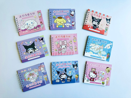 Sanrio Characters Lovely Diary Mini Sticker Book | Smiles n Rainbows St