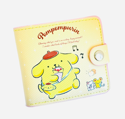 Pompompurin Sanrio Characters Medium Size Wallet | Smiles n Rainbows