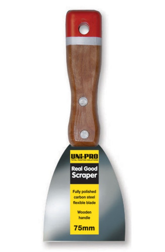 Uni-Pro Carbon Steel Scraper 75mm | Ecoshield