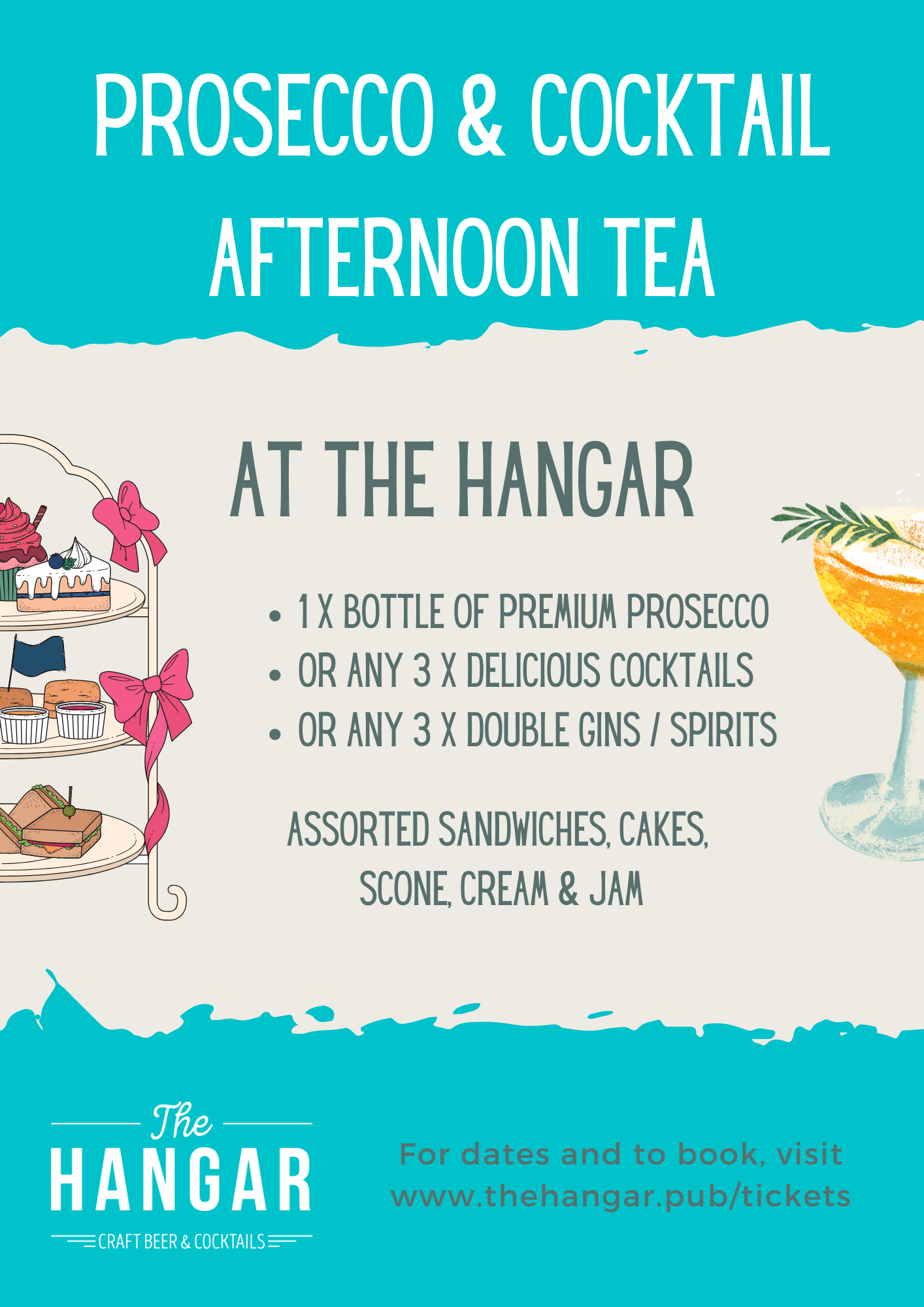 Sidcup Afternoon Tea | The Hangar