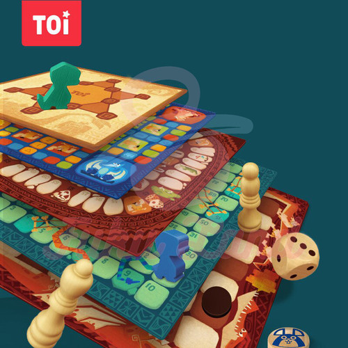 TOI 20 in 1 Dragon and Treasure Board Classic Game | FukuFuku