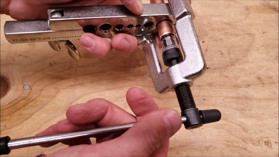 Copper Tube Swaging and Deburring Tools!