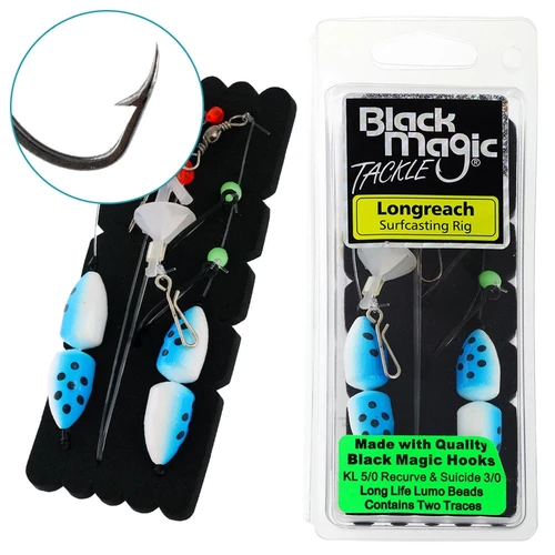 Black Magic Long Cast Surf Rigs | viper_wholesale_ltd