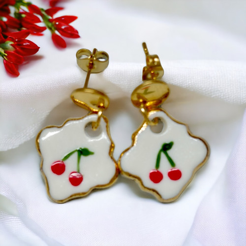 Golden cherries | lëtte .ceramics