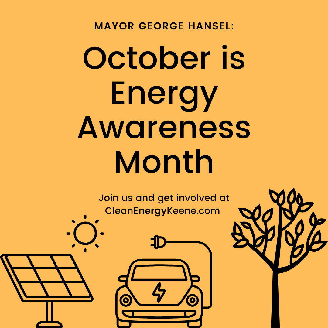 October: Energy Awareness Month | Keene Energy Plan