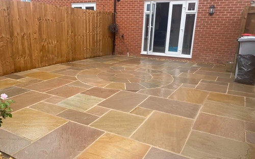 Raj Blend Indian Stone 22mm Calibrated - 20.5sqmtr | Addeco| Stoke-on-Trent