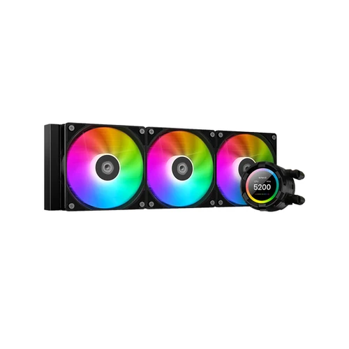 IDCooling Space SL 360 XE BLACK ARGB AIO Liquid Cooler w/ Digital ...