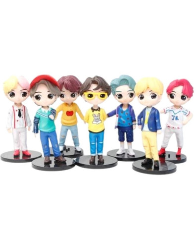 BTS Action Figures (Set A) | kpopsensei