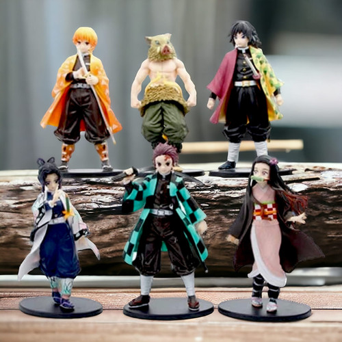 Demon Slayer Action Figures (Set A) | kpopsensei