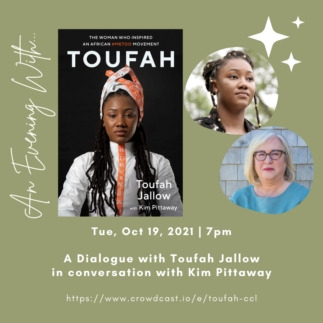 Author Talk: TOUFAH | Toufah Jallow in conversation with Kim Pittaway ...