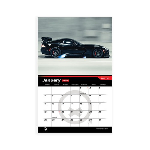 Quiet Calendar - 2026 | Quiet Racing Club