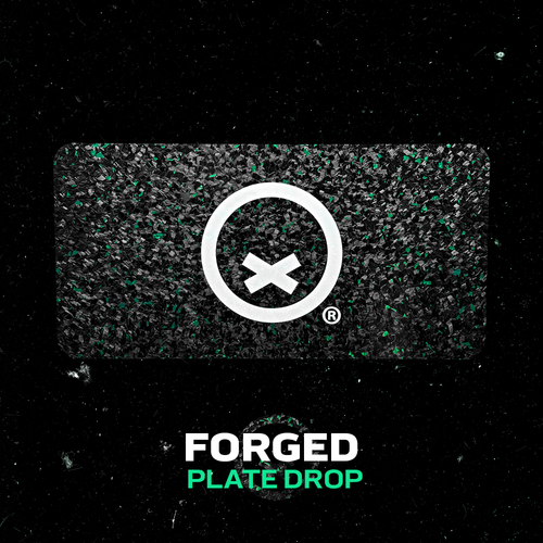 Green Forged Carbon Magnetic Plate | Quiet Club