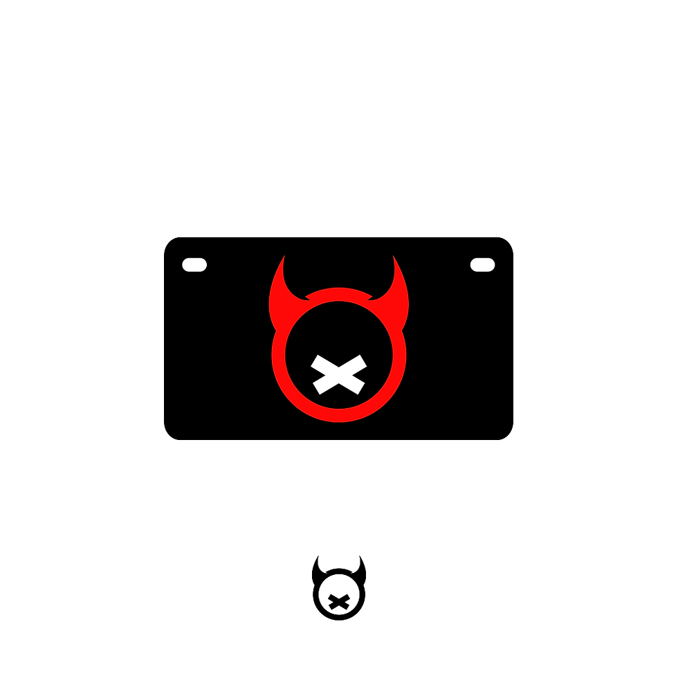 Quiet - Halloween Vanity Plate [MOTO] | Quiet Club