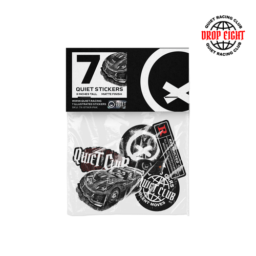 Sticker Pack - 7 Stickers | Quiet Club