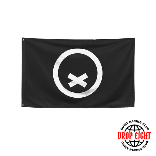 Quiet Logo 3'x5' Flag | Quiet Racing Club