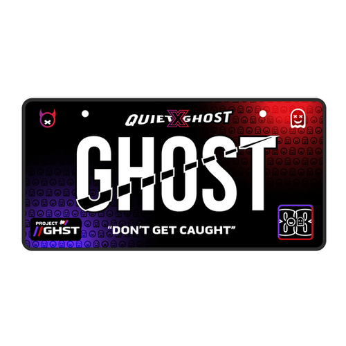 Ghost Slash Plate - Vehicle | Quiet Racing Club