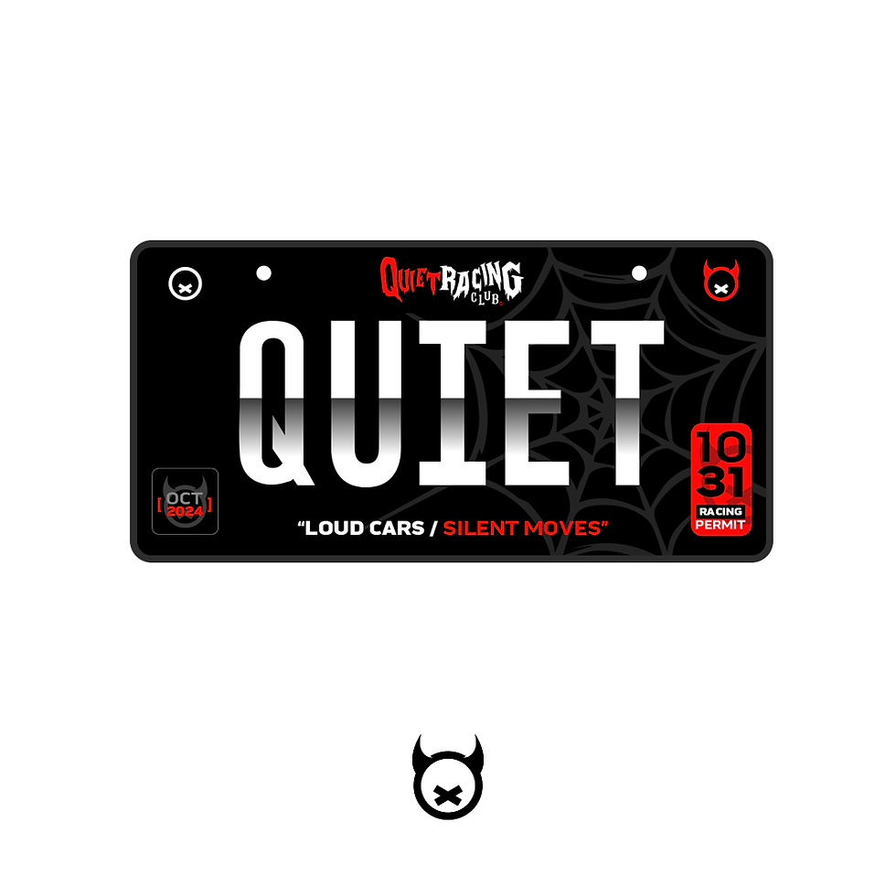 QRC Halloween Plate [Vehicle] | Quiet Club