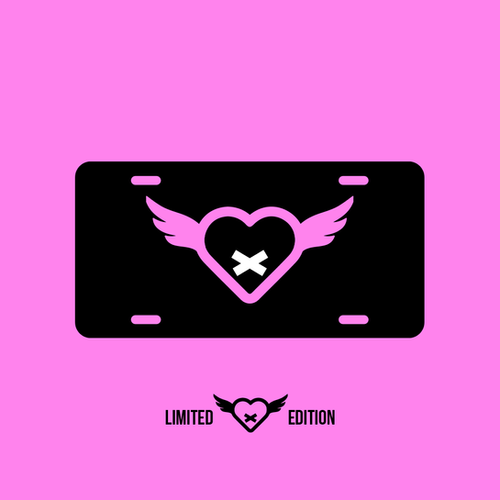 Quiet - Valentines Vanity Plate | Quiet Racing Club