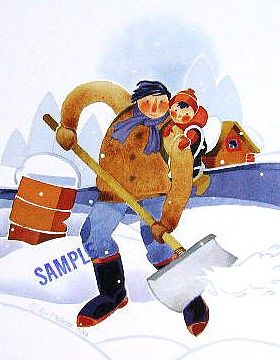 Double Duty - Card | Rie Muñoz Gallery