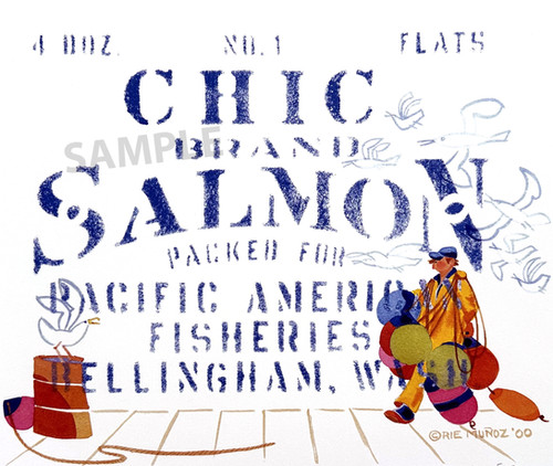 Chic Brand Salmon | Rie Muñoz Gallery