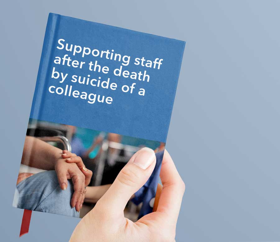 Supporting staff after the death by suicide of a colleague