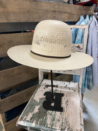 RODEO KING OPEN CROWN FORT WORTH STRAW COWBOY HAT | The Cowboys Choice