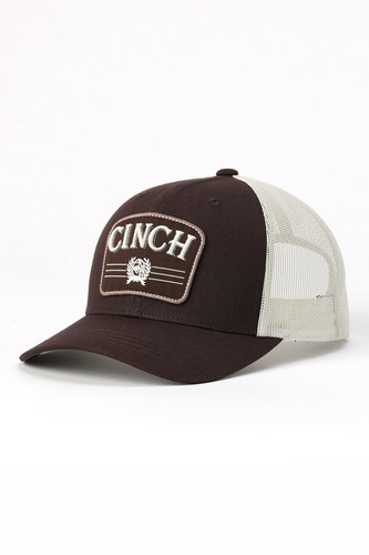Cinch Ladies Brown Logo Patch Snap Back | The Cowboys Choice