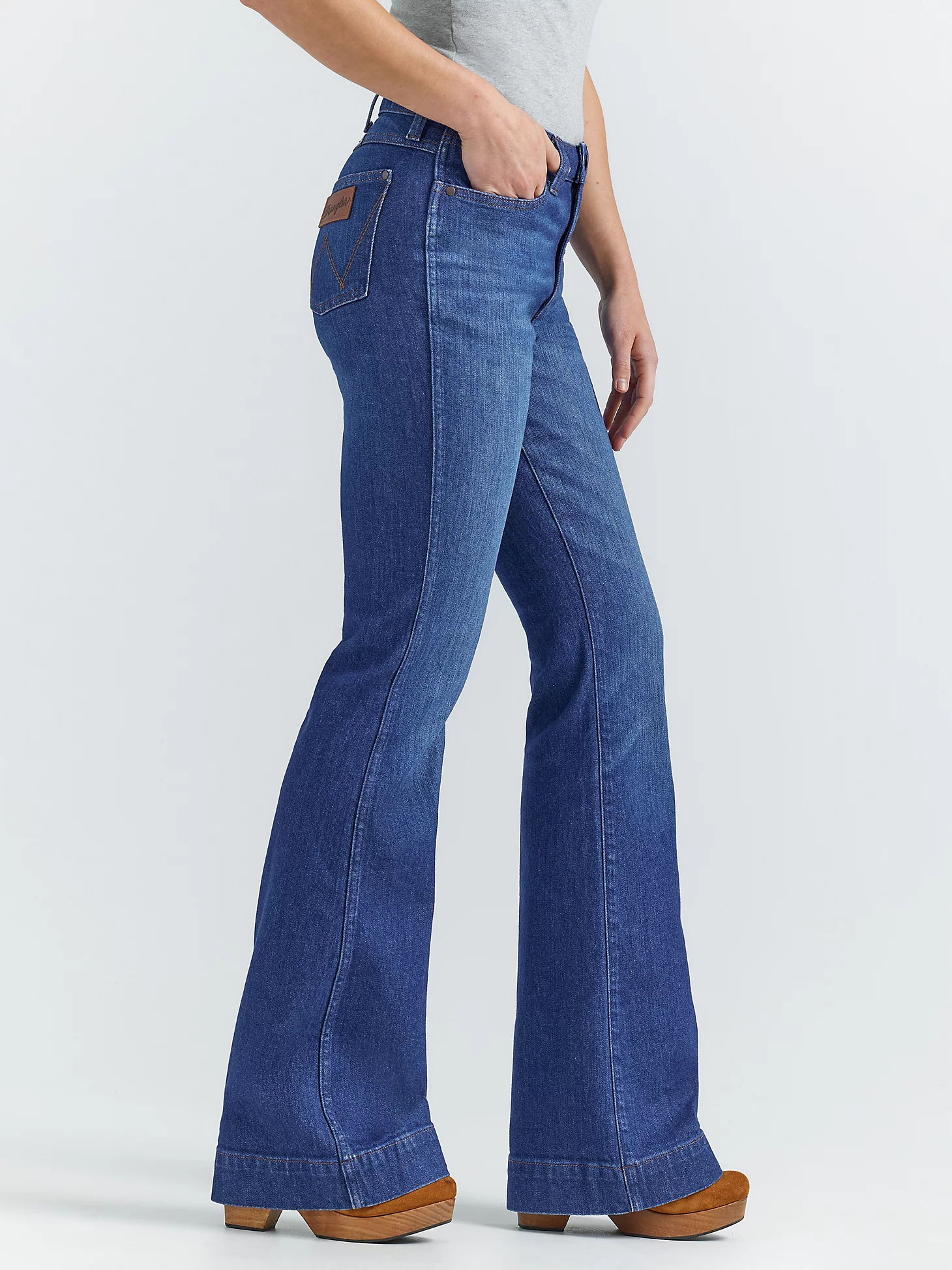 Wrangler Ladies Retro Bailey High Rise Trouser | The Cowboys Choice