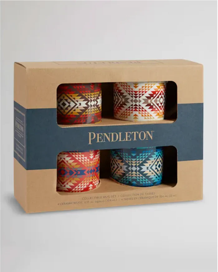 Pendleton 12oz Ceramic Mug Set - Smith Rock Collection | The Cowboys Choice