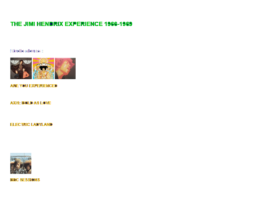 GUIDA RAPIDA | Hendrix Record Guide