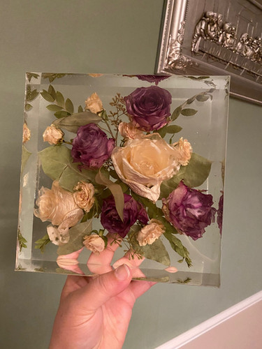 RESIN BLOCK - 6x6 | timelessmemoriesbymj