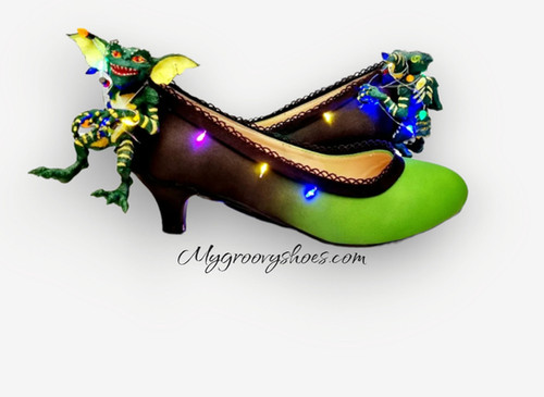 The Gremlins light up heels | Ghoulish Shoes