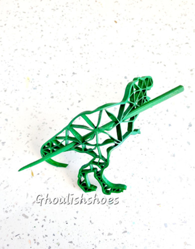 T-rex hair pin jurassic Park | Ghoulish Shoes