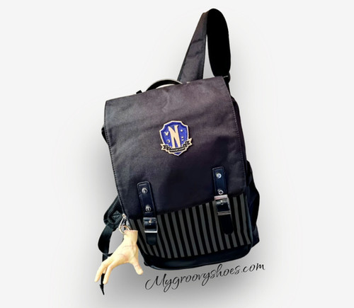 Wednesday or Enid backpack | Ghoulish Shoes
