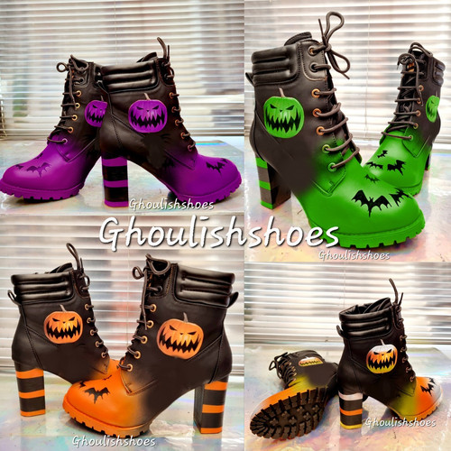 Halloween boots choose | Ghoulish Shoes