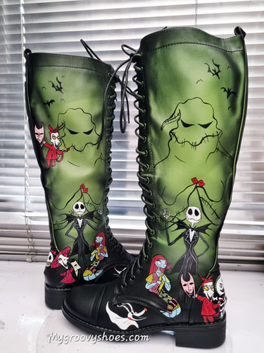 Total NBC calf boots | Ghoulish Shoes