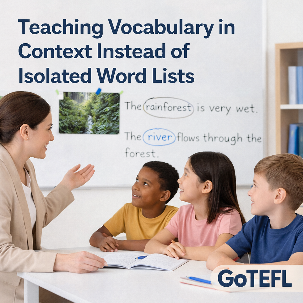 How to Teach English Using the Lexical Approach