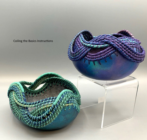 Coiling Basic Basketry on a Gourd Digital Instructions | Mysite