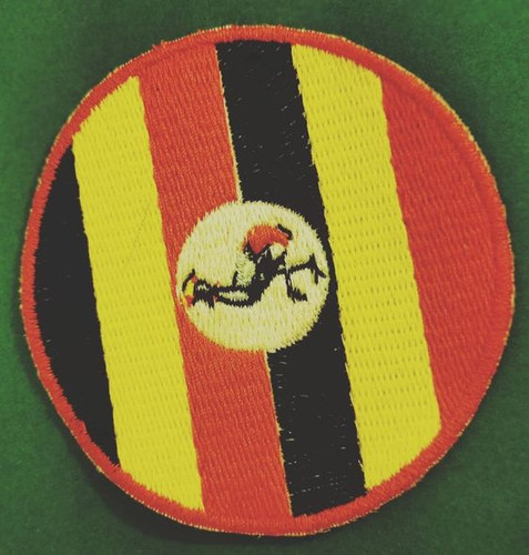 Made to Order, National Country Flag Uganda badge embroidery design ...