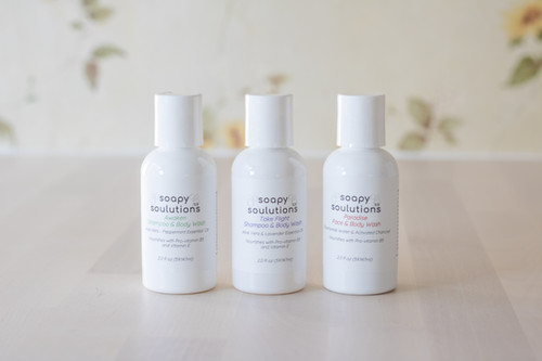 Travel Size Body Wash Kit | Soapy Soulutions