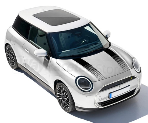 Mini JCW Bonnet Stripes, 2024 J01 F65 F66 F67 Hatch, Countryman U25 ...