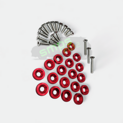 Generation 3 Mini Engine Bay Styling Bolt Set - 38 Piece (F54 F55 F56 ...