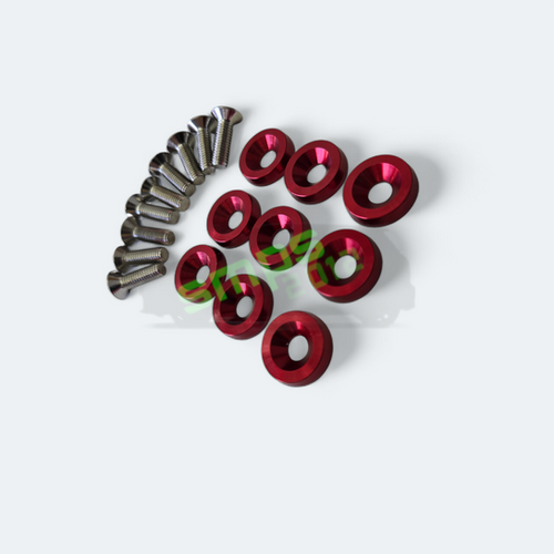 Generation 2 Mini Engine Bay Styling Bolt Set - 18 Piece (R55 R56 R57 ...